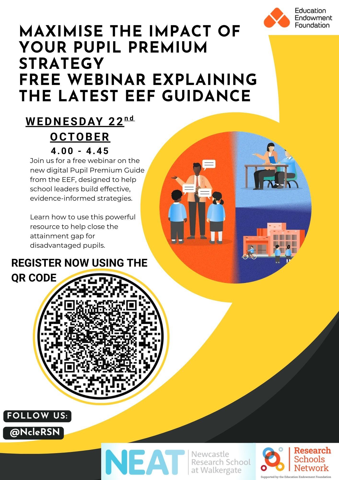 Free Pupil Premium Webinar | Newcastle Research School