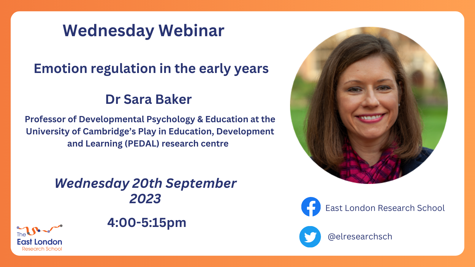 Emotional regulation in the early years | East London Research School