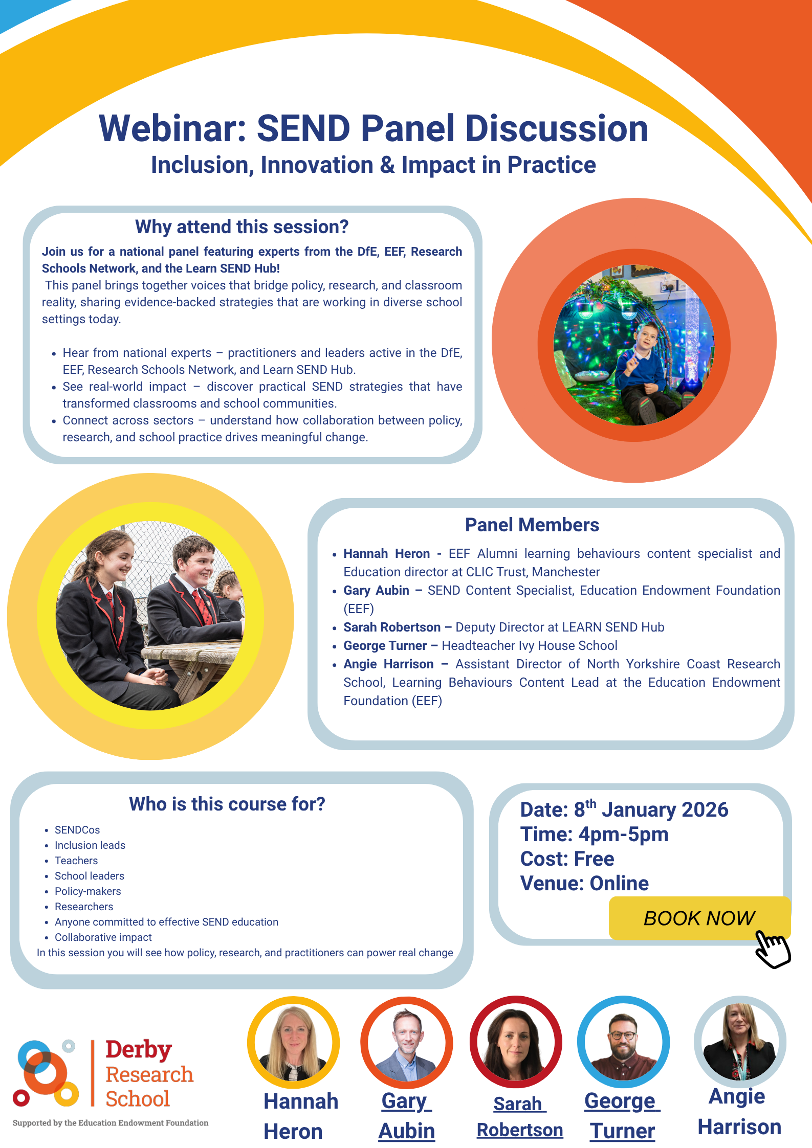 PANEL DISCUSSION: SEND | Derby Research School